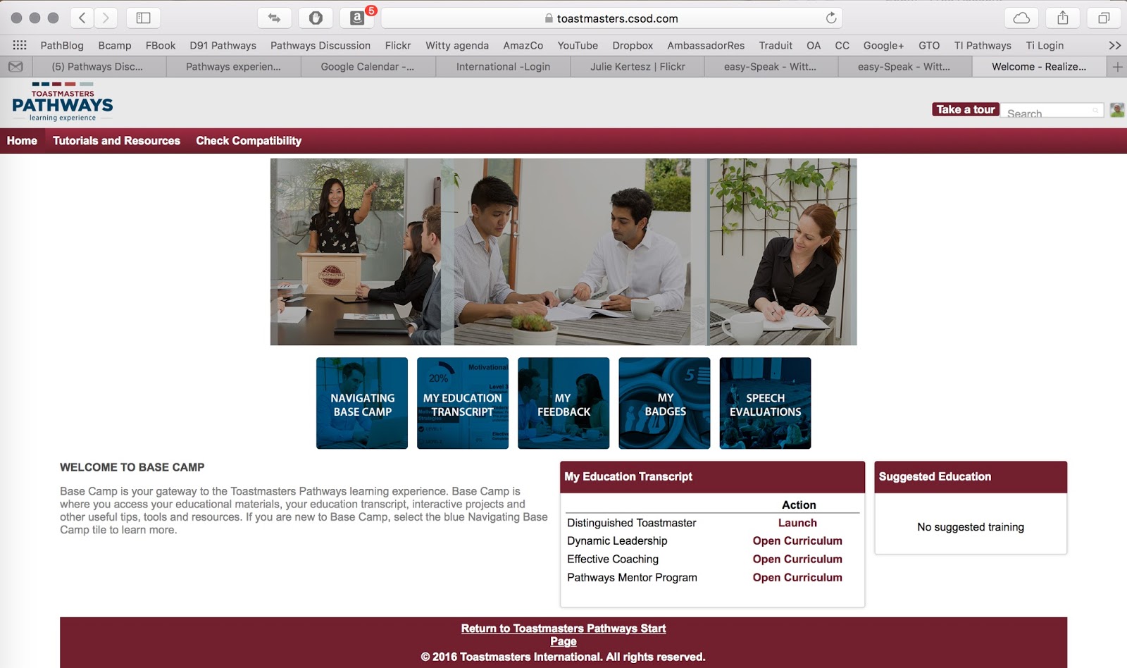 Pathways for new members – London Corinthians Toastmasters
